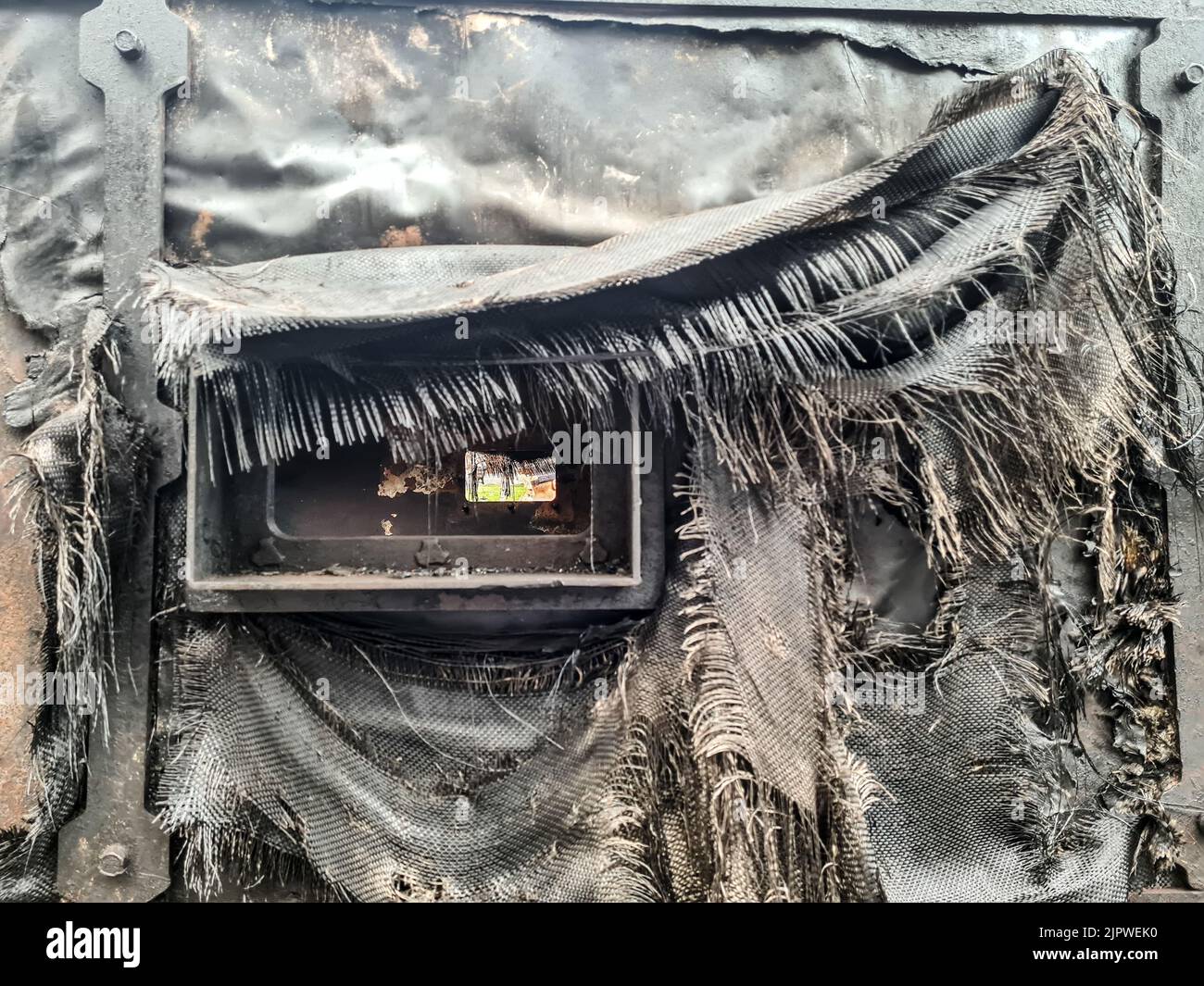 Exhibition of Russian military equipment destroyed by the armed forces ...