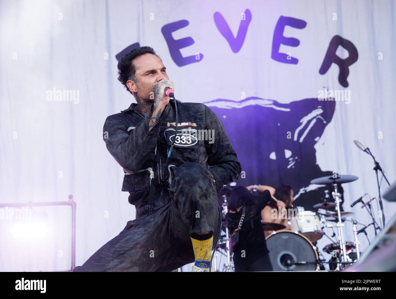 Hamburg, Germany. 20th Aug, 2022. Singer Jason Butler of the US ...