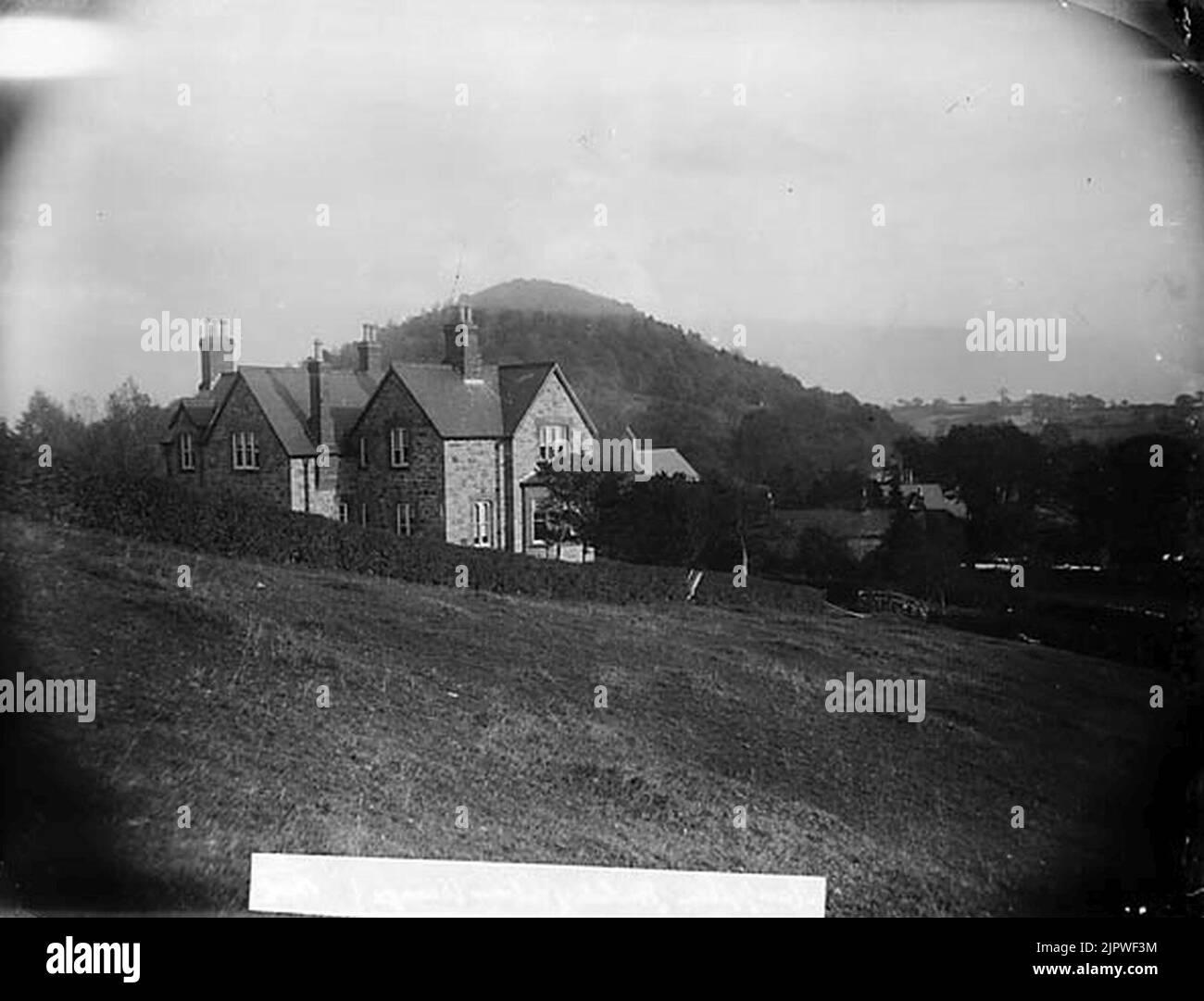 The vicarage, Bwlchycibau, Meifod Stock Photo - Alamy
