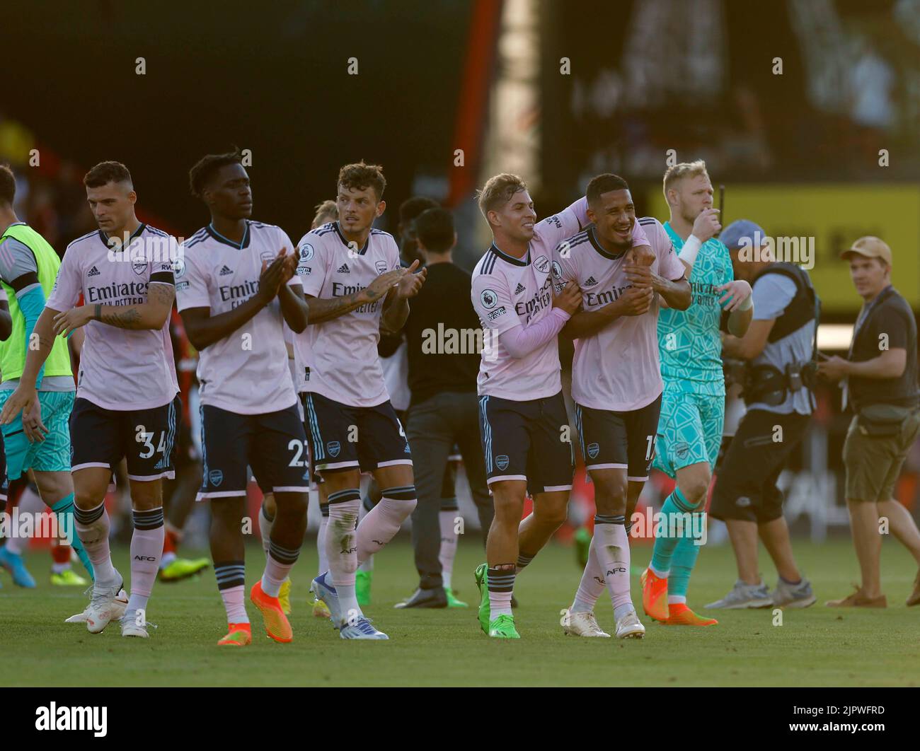 Arsenal celebrate august 2022 hi-res stock photography and images - Alamy