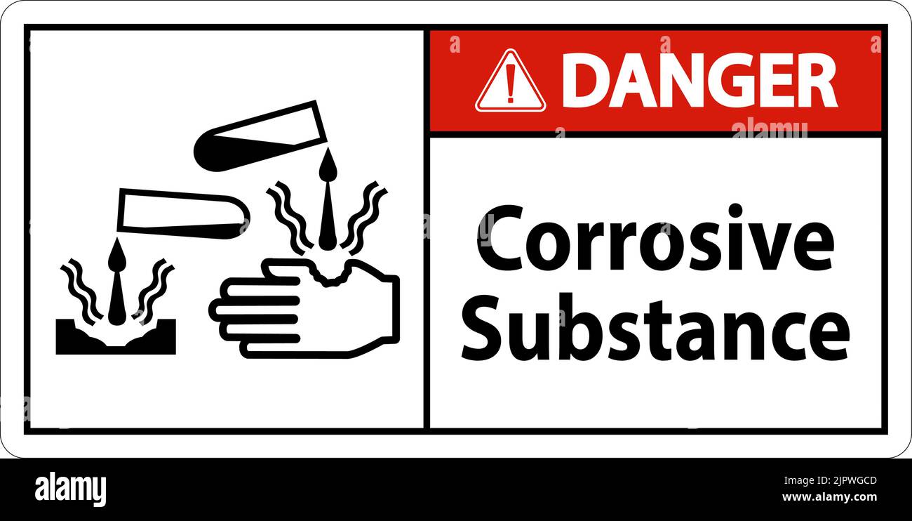 Corrosive substance Stock Vector Images - Alamy