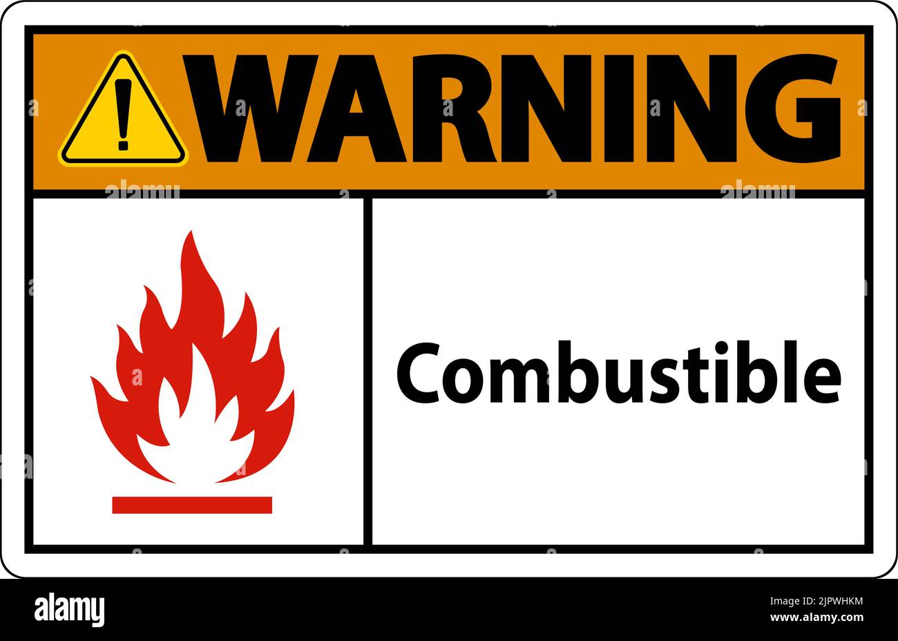Combustible liquid label hi-res stock photography and images - Alamy