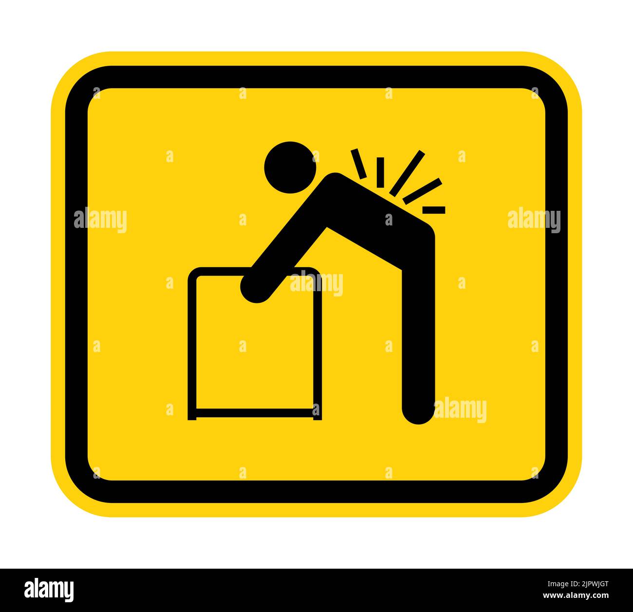 Lifting Hazard May Result In Injury See Safety Manual For Lifting ...