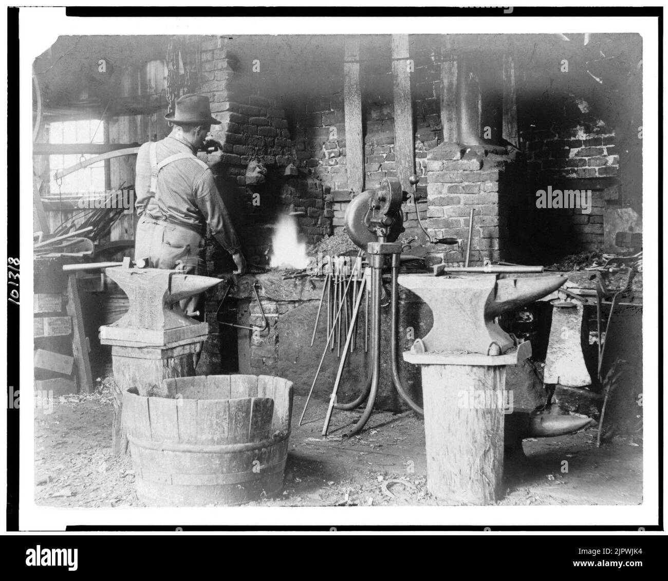 The Village smith Stock Photo - Alamy