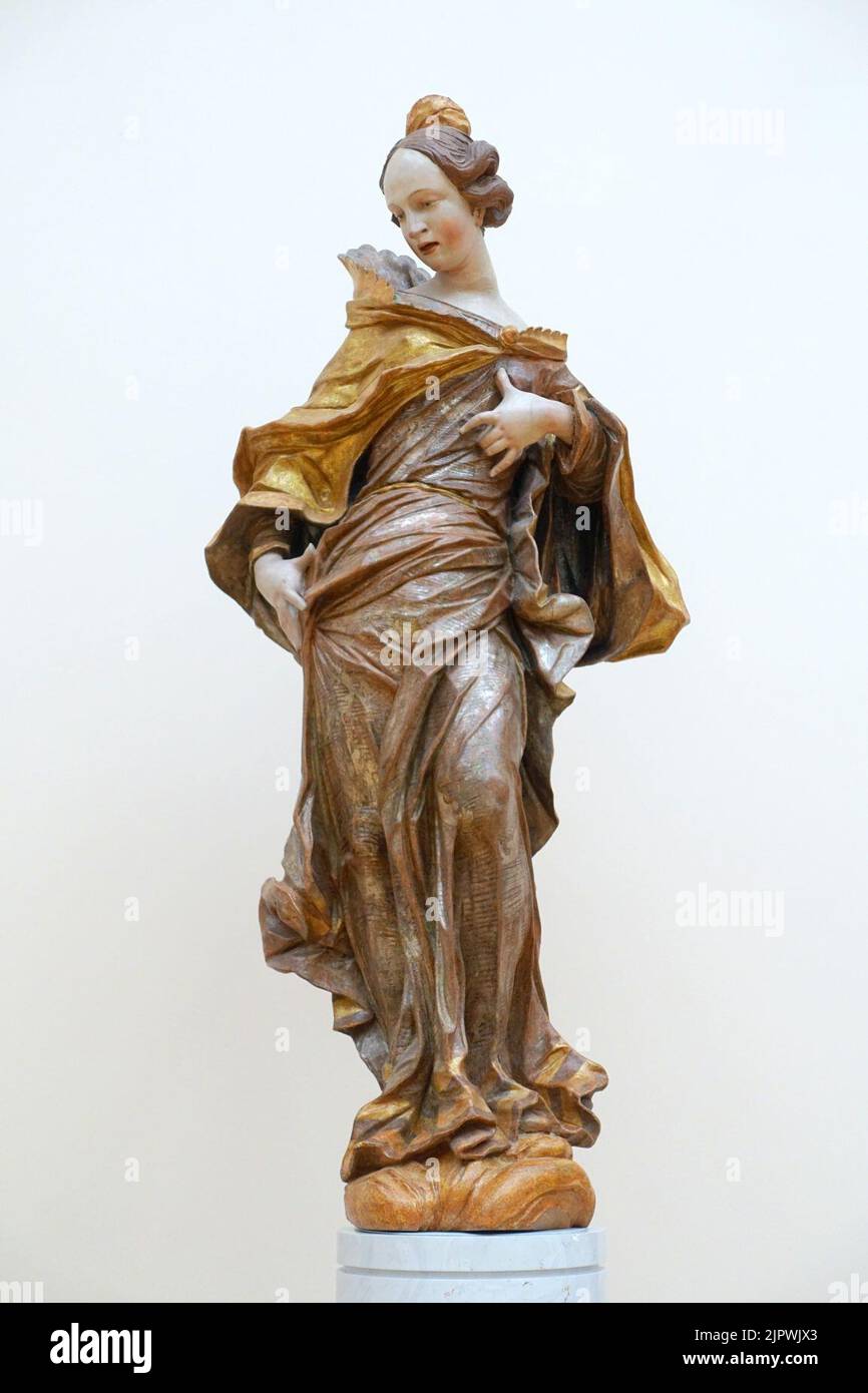 The Virgin Mary by Joseph Anton Feuchtmayer, Mimmenhausen, c. 1717-1719 ...