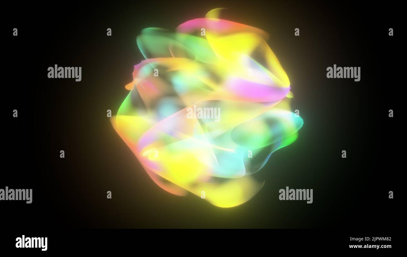 Magic orb. Computer generated 3d render Stock Photo - Alamy
