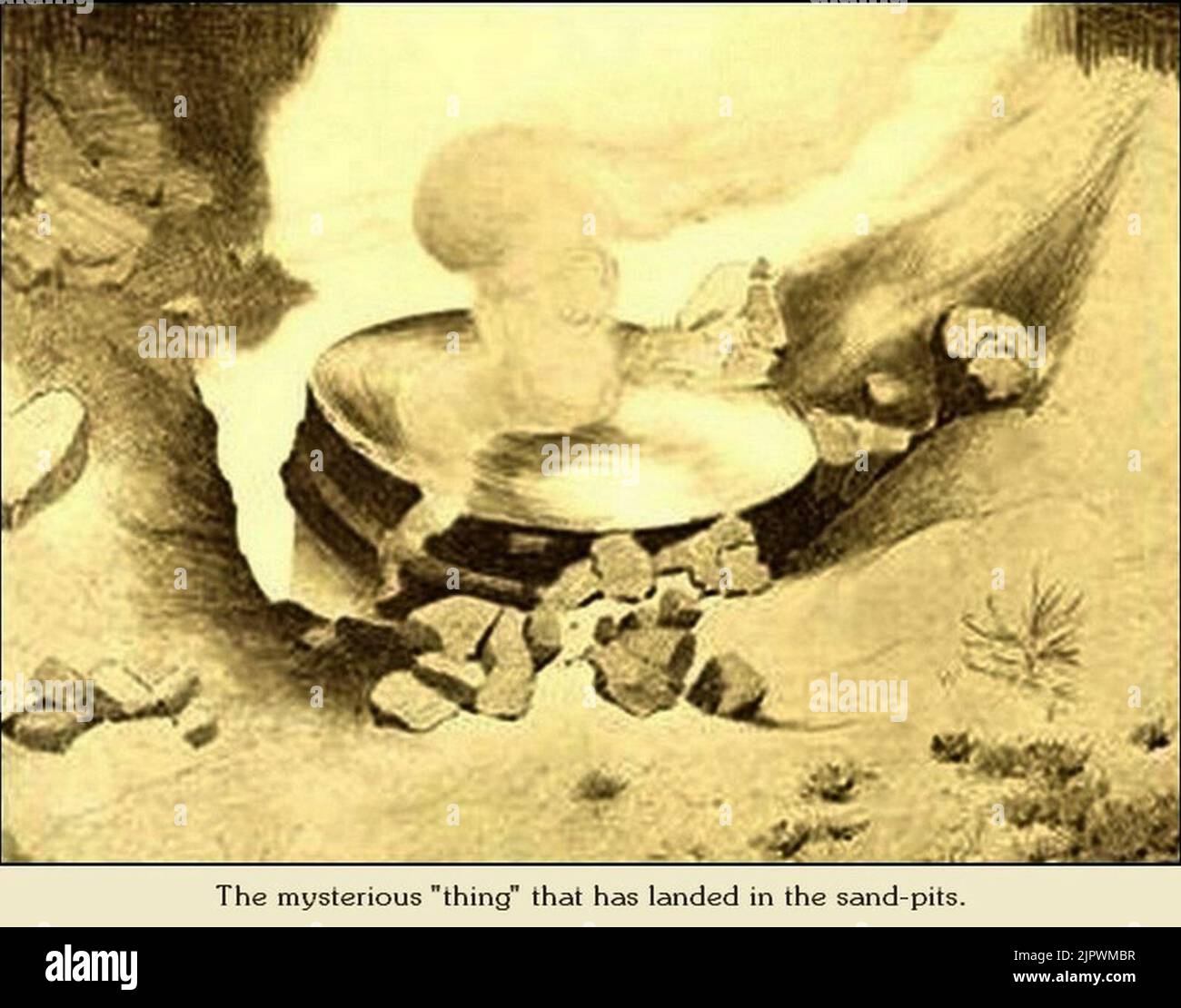 The War of the Worlds by Henrique Alvim Corrêa 04 Stock Photo - Alamy