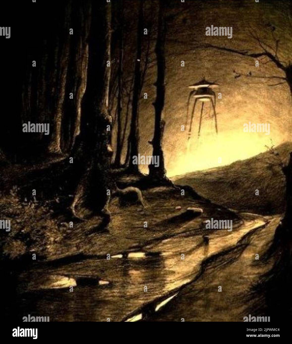 The War of the Worlds by Henrique Alvim Corrêa 10 colored Stock Photo ...