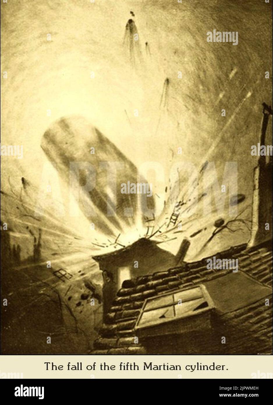 The War of the Worlds by Henrique Alvim Corrêa 20 Stock Photo - Alamy