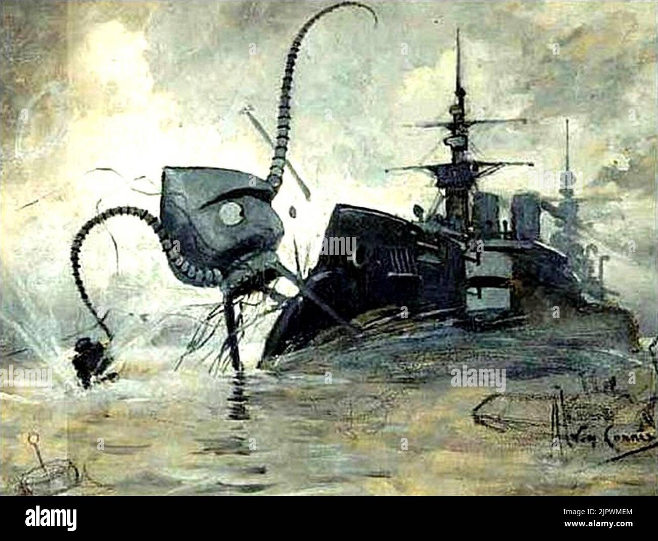 The War of the Worlds by Henrique Alvim Corrêa 18 Stock Photo - Alamy