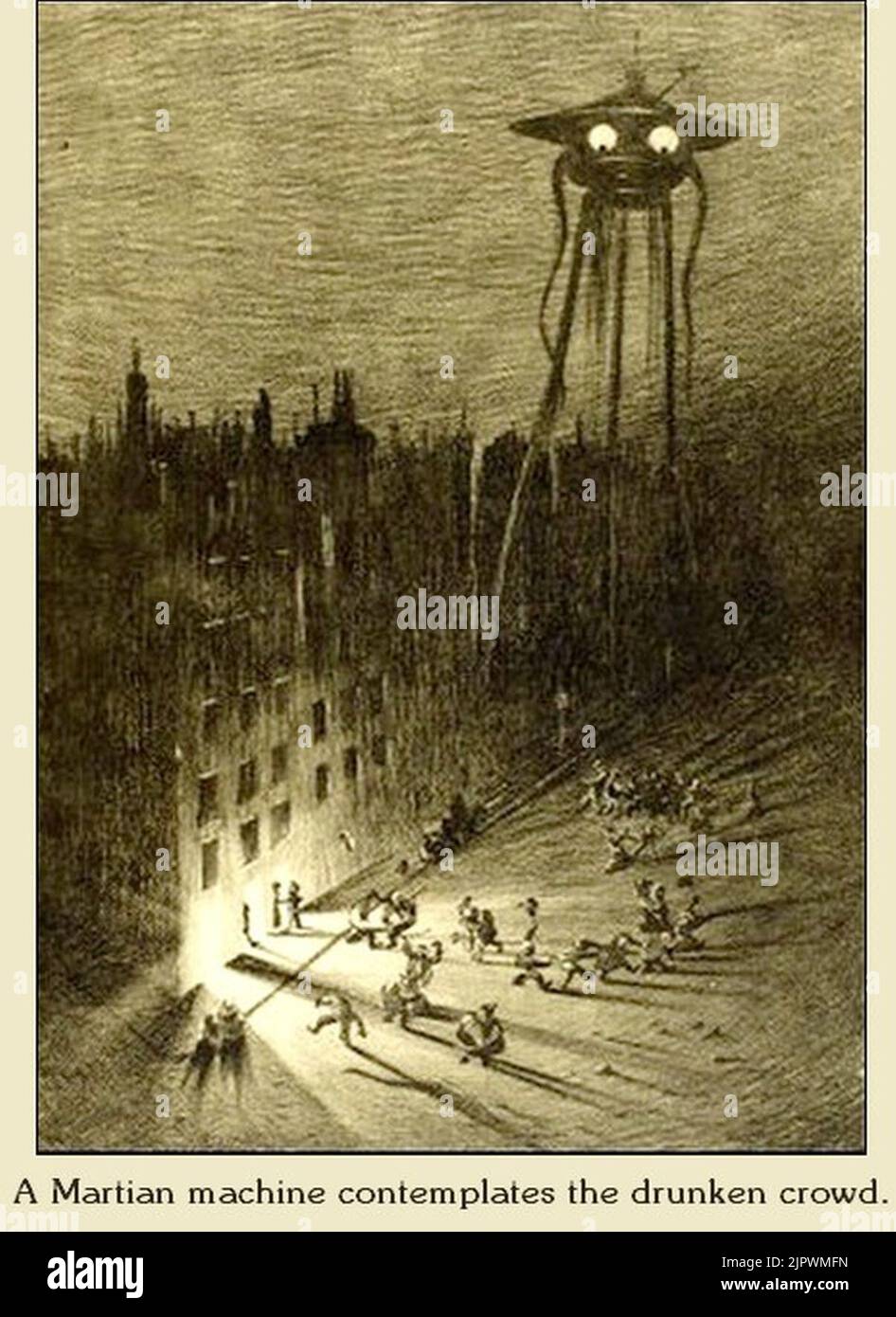 The War of the Worlds by Henrique Alvim Corrêa 25 Stock Photo - Alamy