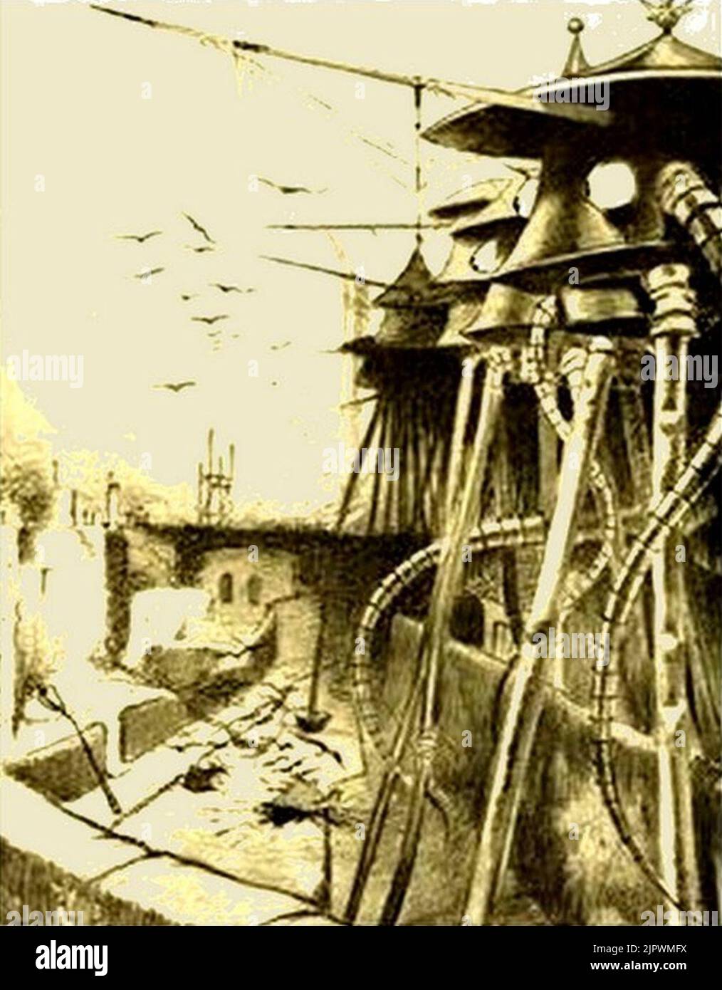 The War of the Worlds by Henrique Alvim Corrêa 30 Stock Photo - Alamy