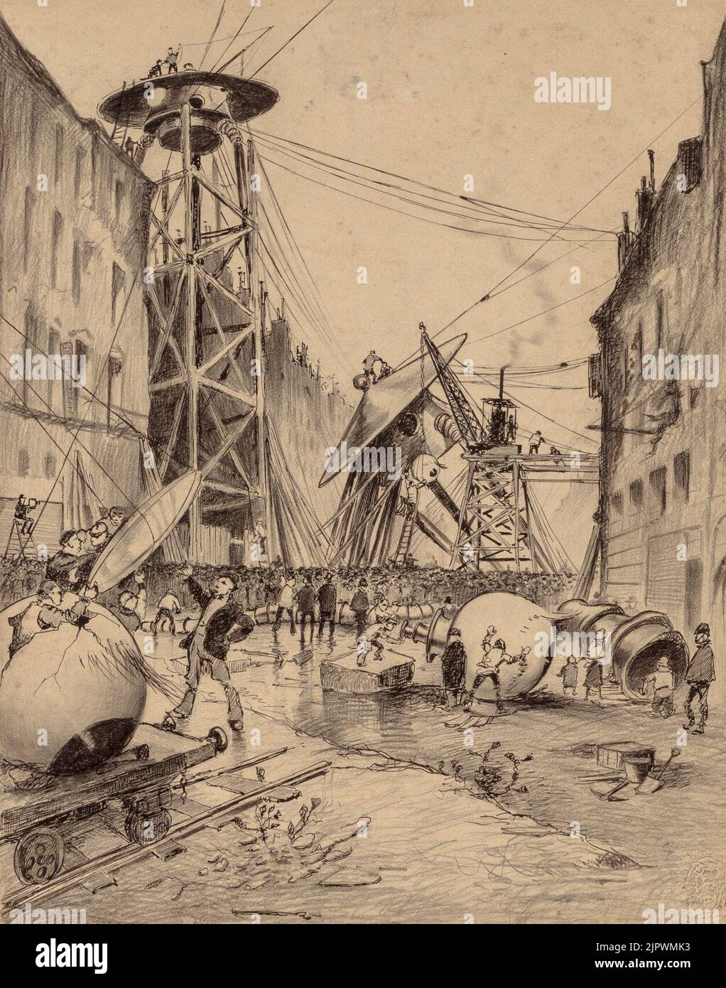 The War of the Worlds by Henrique Alvim Corrêa, orginal graphic 31 ...