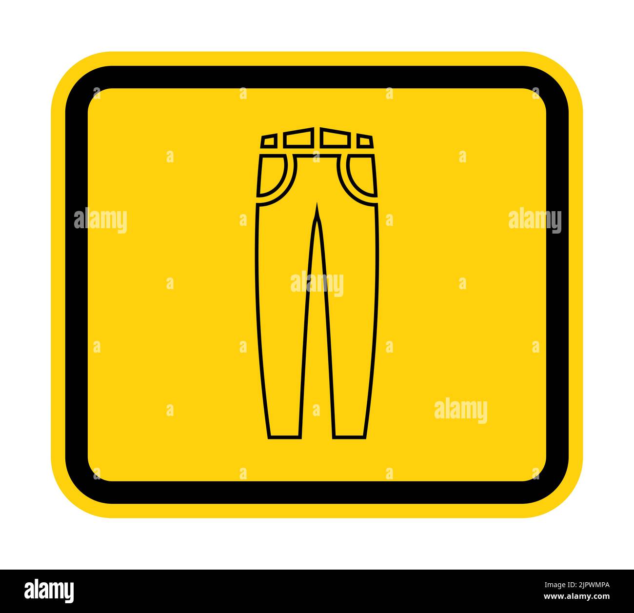 Jeans vector icon isolated on white background Stock Vector Image & Art ...