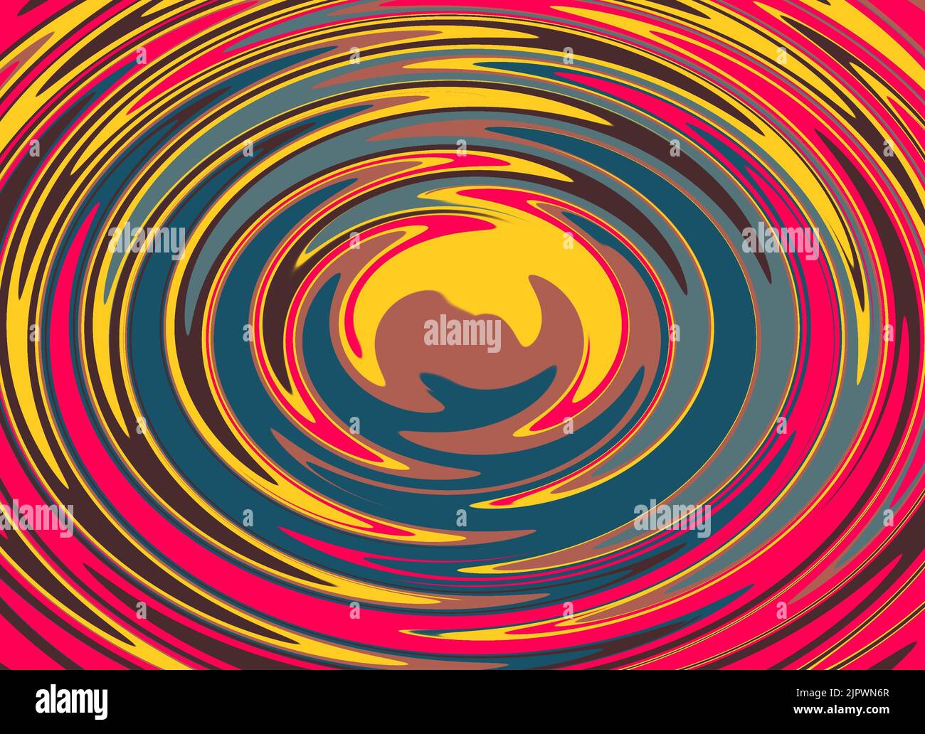 A background in a shape of a circular spiral with bright and vibrant ...