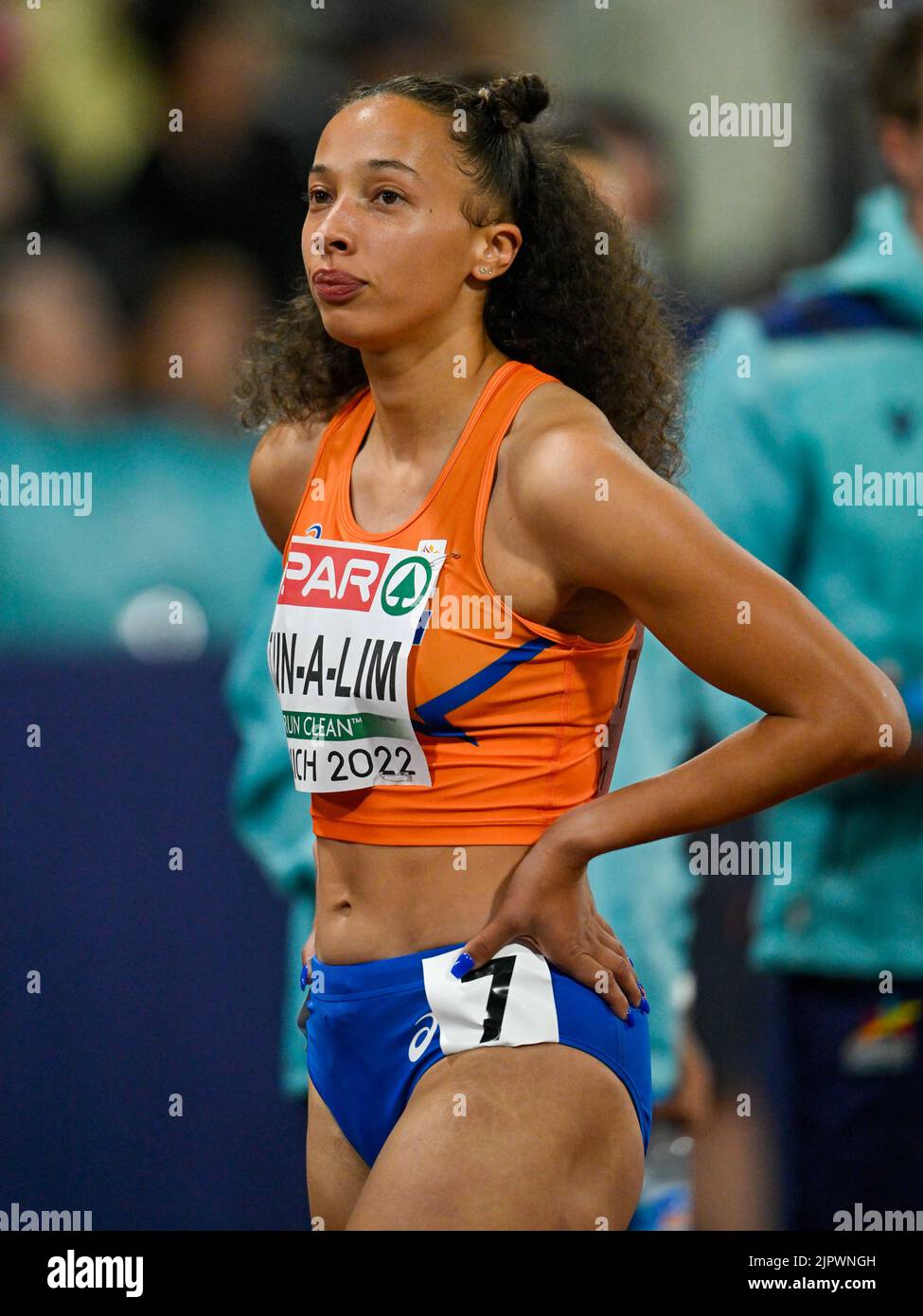 MUNCHEN, GERMANY - AUGUST 20: Maayke Tjin A Lim of the Netherlands ...