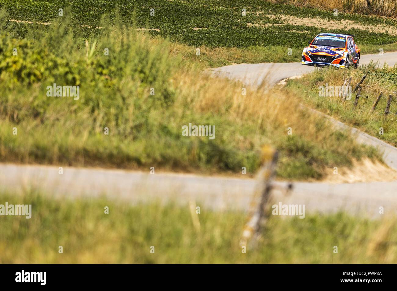 25 MUNSTER Gregoire (lux), LOUKA Louis (bel), Hyundai i20N, action ...