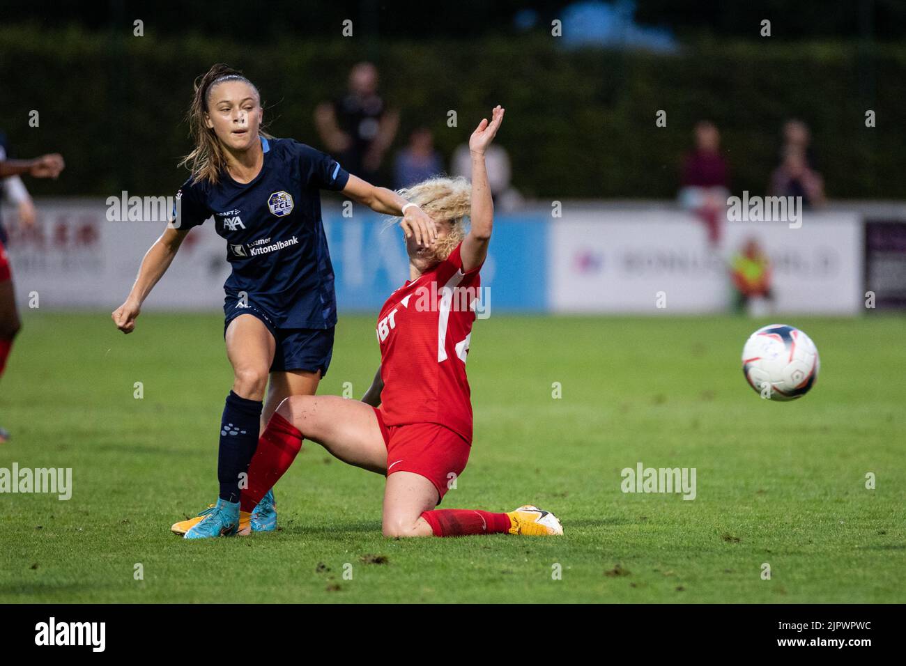 August 20, 2022, Rapperswil-Jona, Gruenfeld, Axa Women's Super League ...