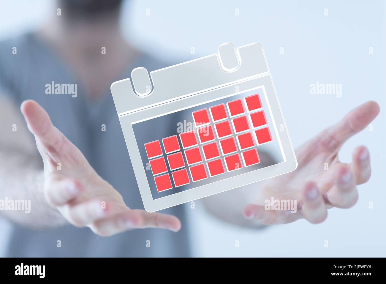Holding calendar page hi-res stock photography and images - Alamy