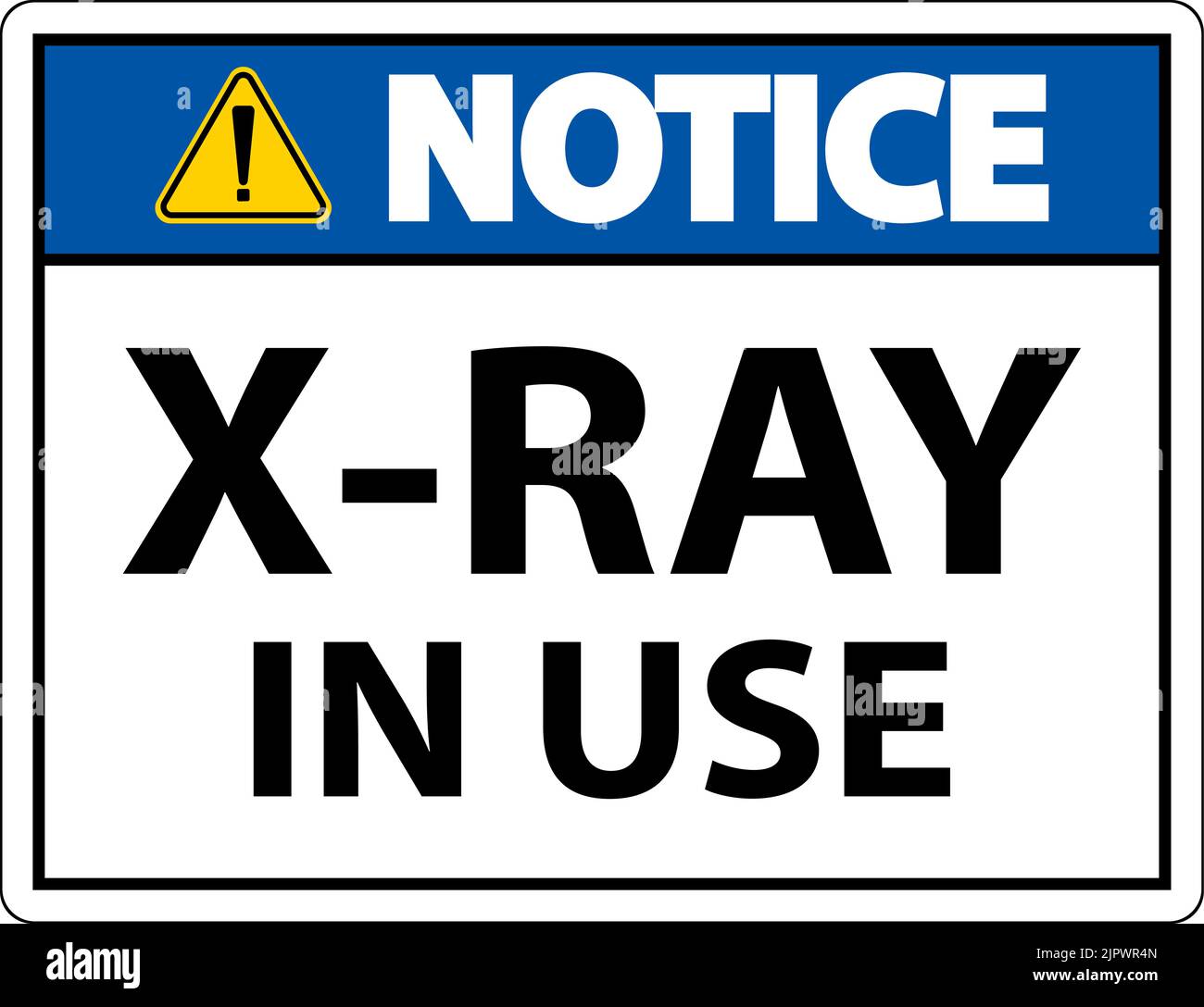 X ray warning sign in hospital hi-res stock photography and images - Alamy