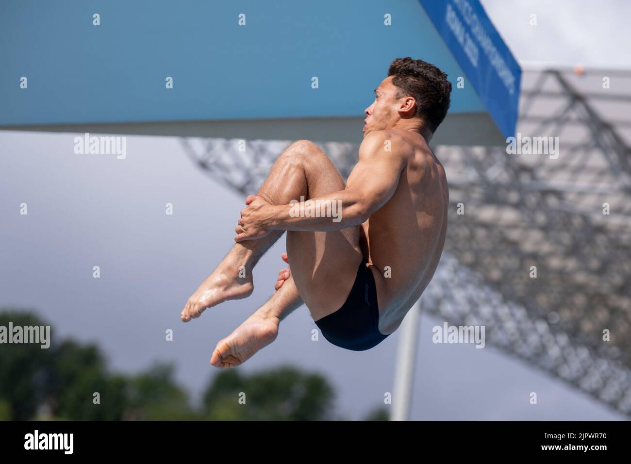 Springboard men 3m preliminary hi-res stock photography and images - Alamy