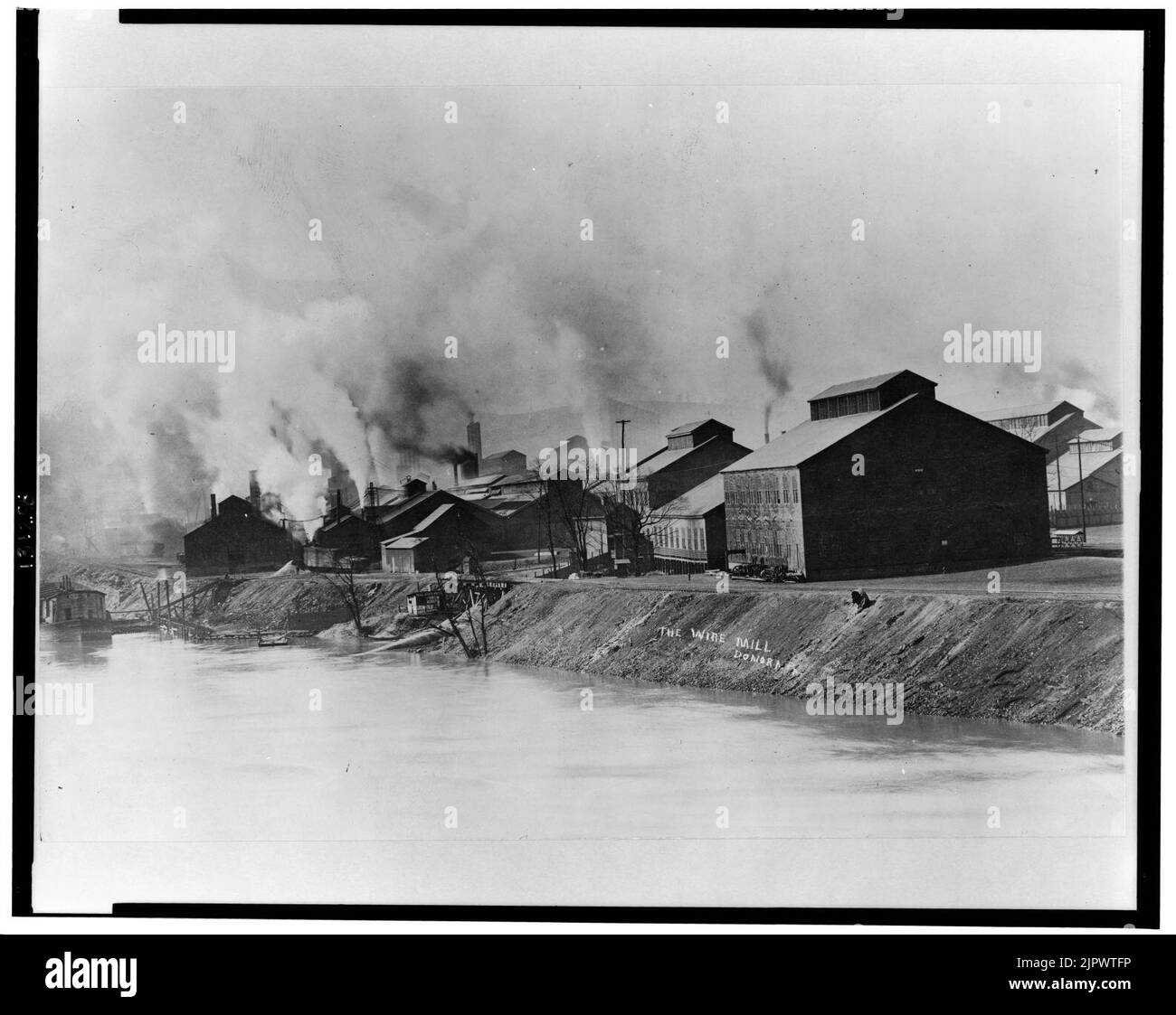 The wire mill, Donora, PA Stock Photo - Alamy