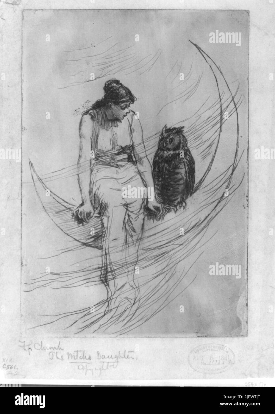 The witch's daughter Stock Photo - Alamy