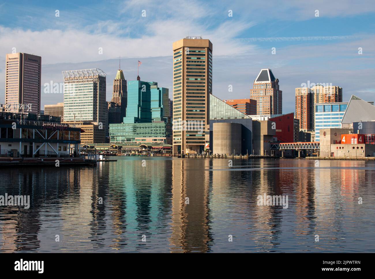Baltimore maryland harbour hi-res stock photography and images - Alamy