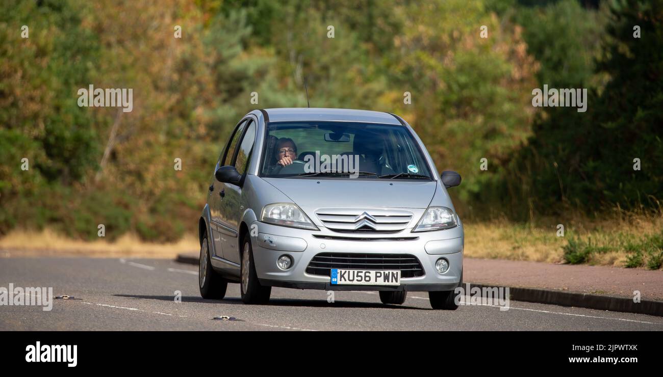 2006 1360cc silver Citroen C3 Stock Photo - Alamy