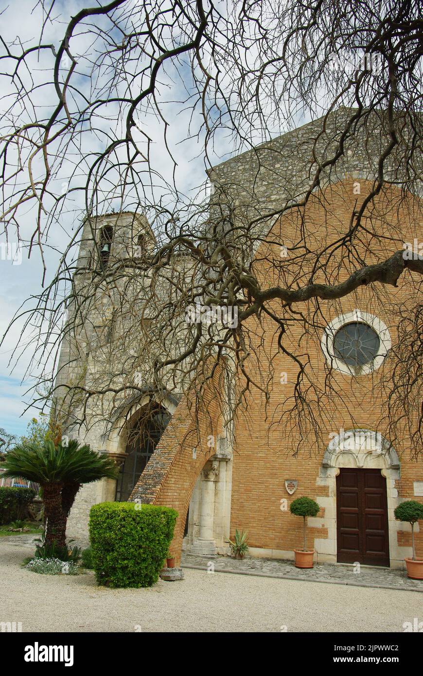 Santa Maria Arabona is an abbey dating from the late twelfth century ...
