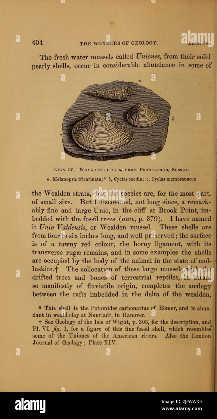 The wonders of geology; or A familiar exposition of geological ...