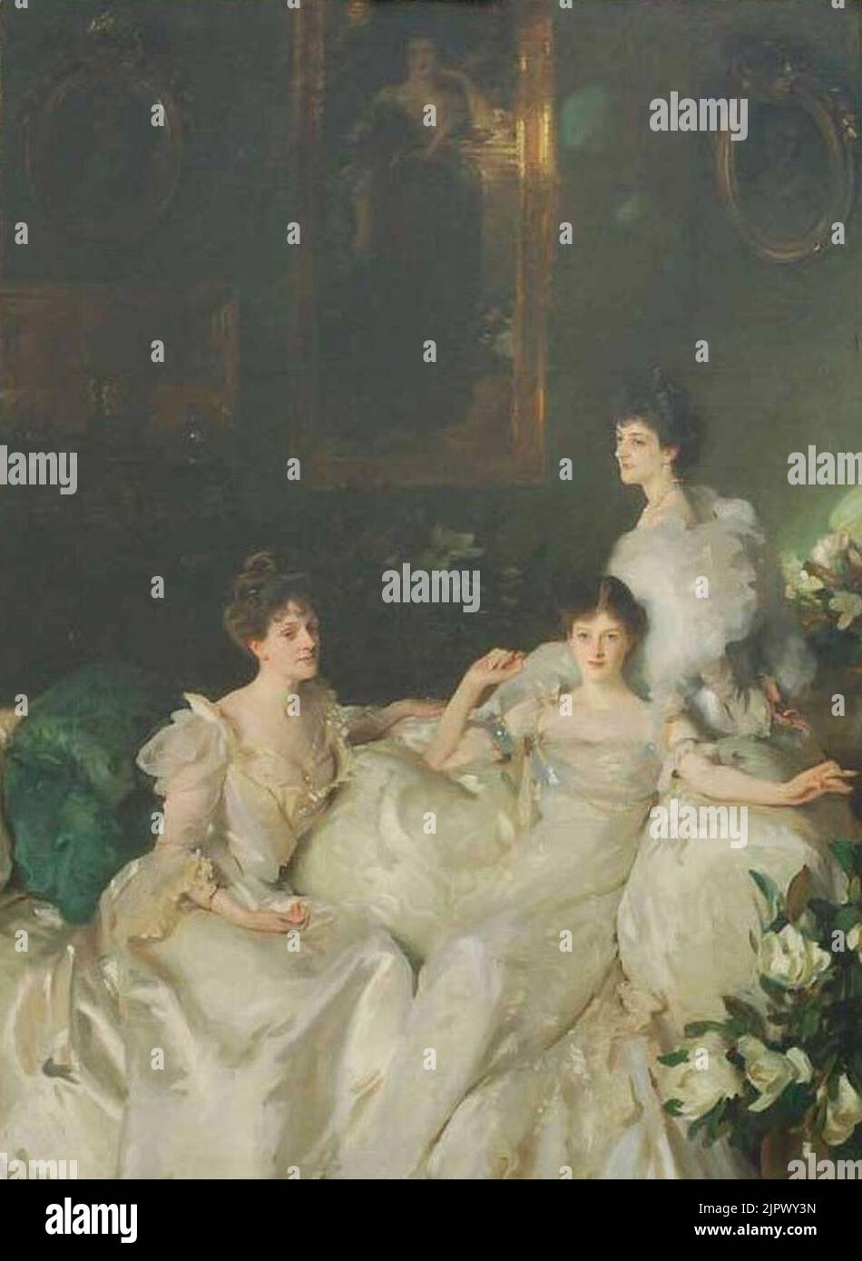 The Wyndham Sisters Stock Photo - Alamy