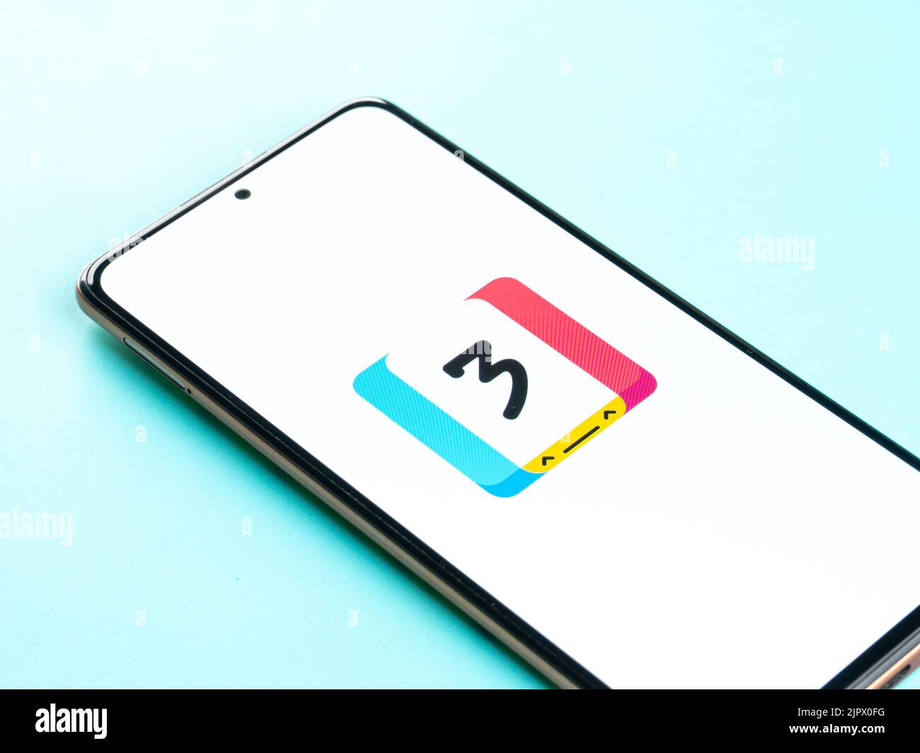 Threes logo hi-res stock photography and images - Alamy