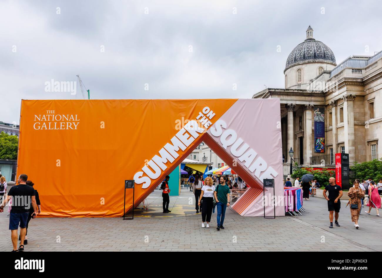 Summer on the Square by the National Gallery, a free public festival of ...