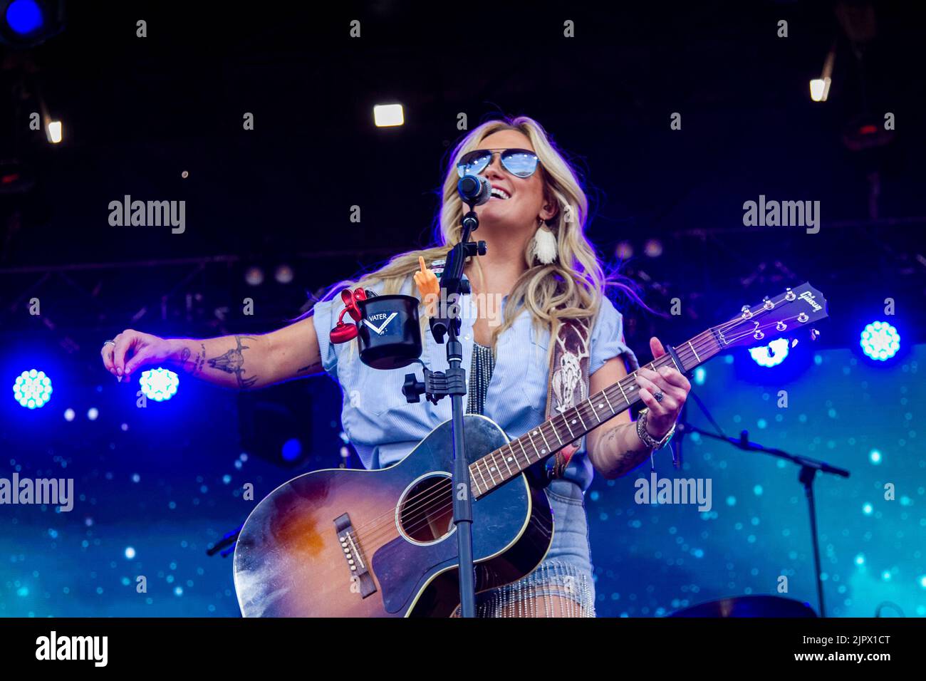 Meghan Patrick performs at the Together Again Festival Stock Photo - Alamy