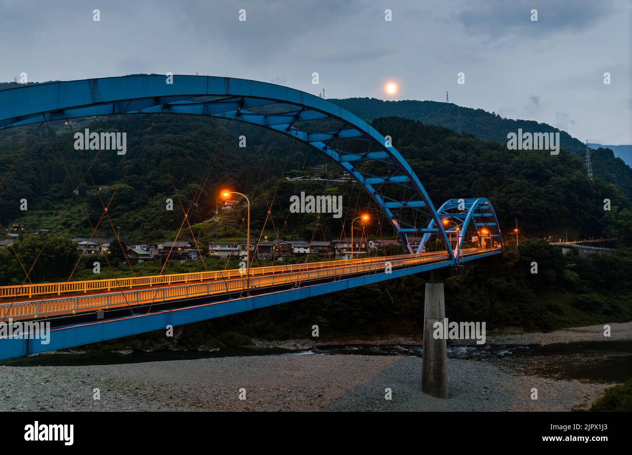 Dark evening moon hi-res stock photography and images - Alamy