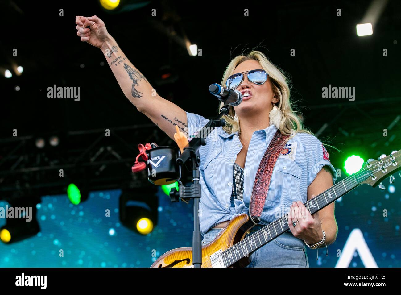 Meghan Patrick performs at the Together Again Festival Stock Photo - Alamy