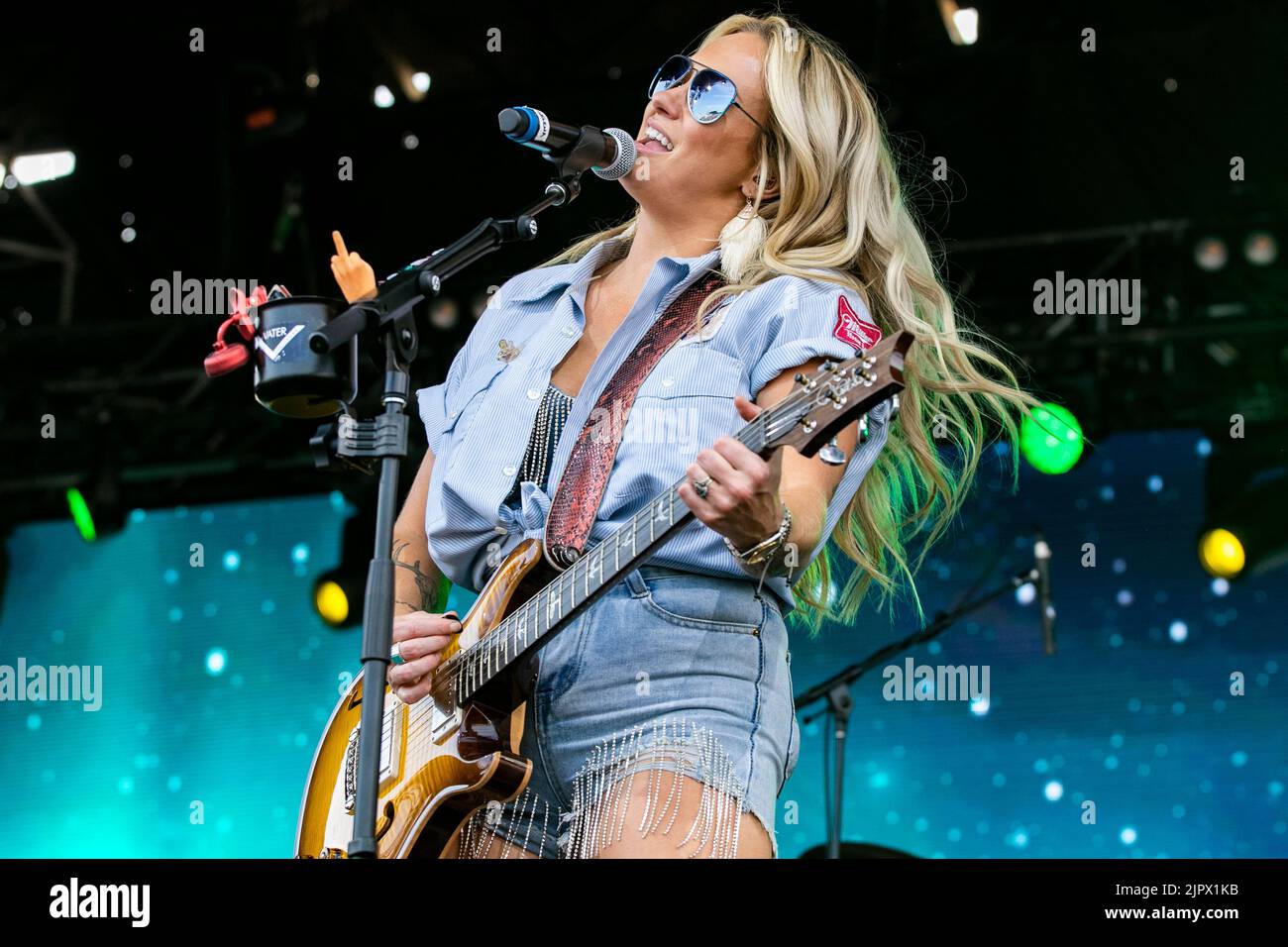 Meghan Patrick performs at the Together Again Festival Stock Photo - Alamy