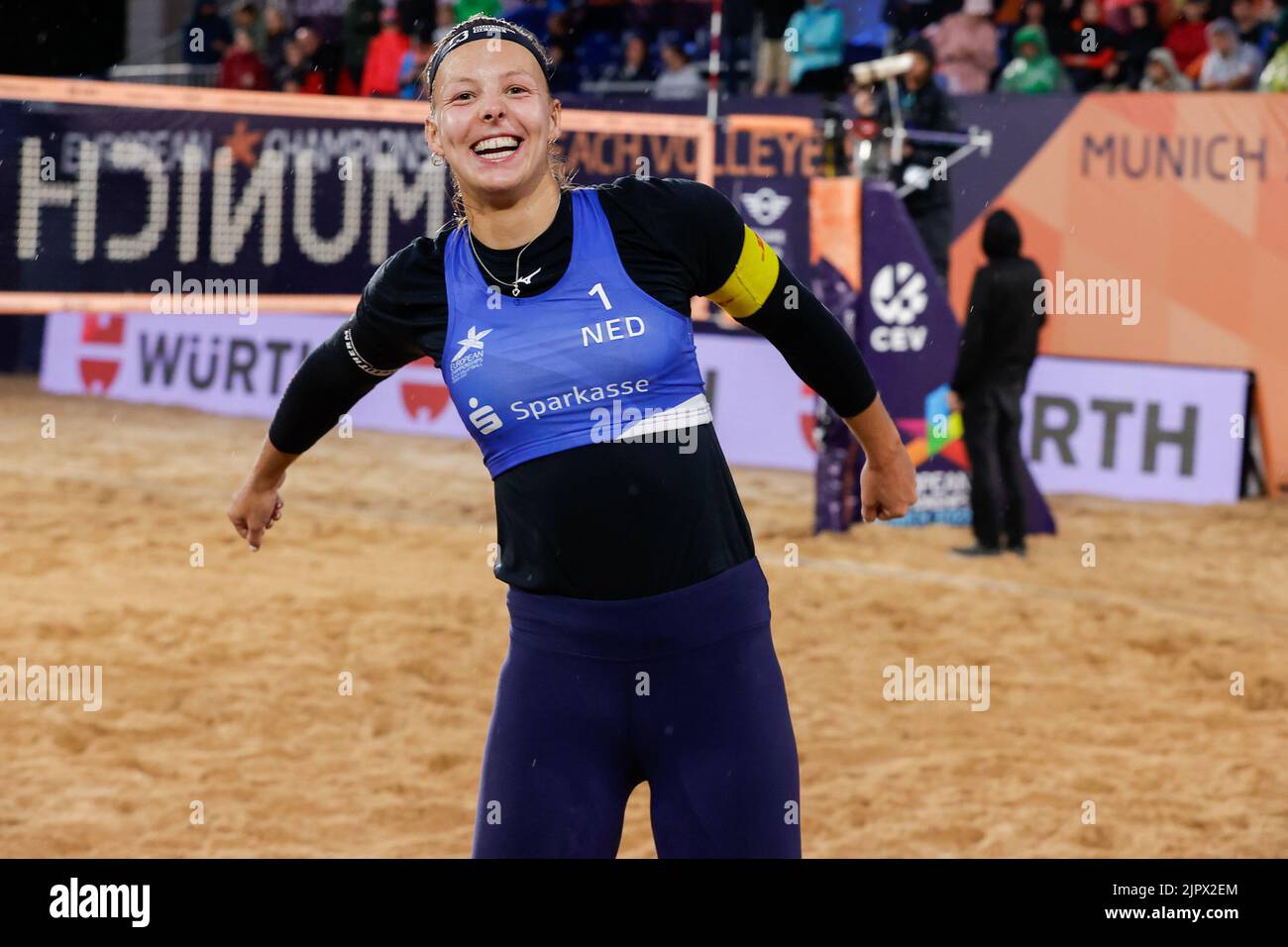 MUNICH, GERMANY - AUGUST 20: Katja Stam of The Netherlands during the ...