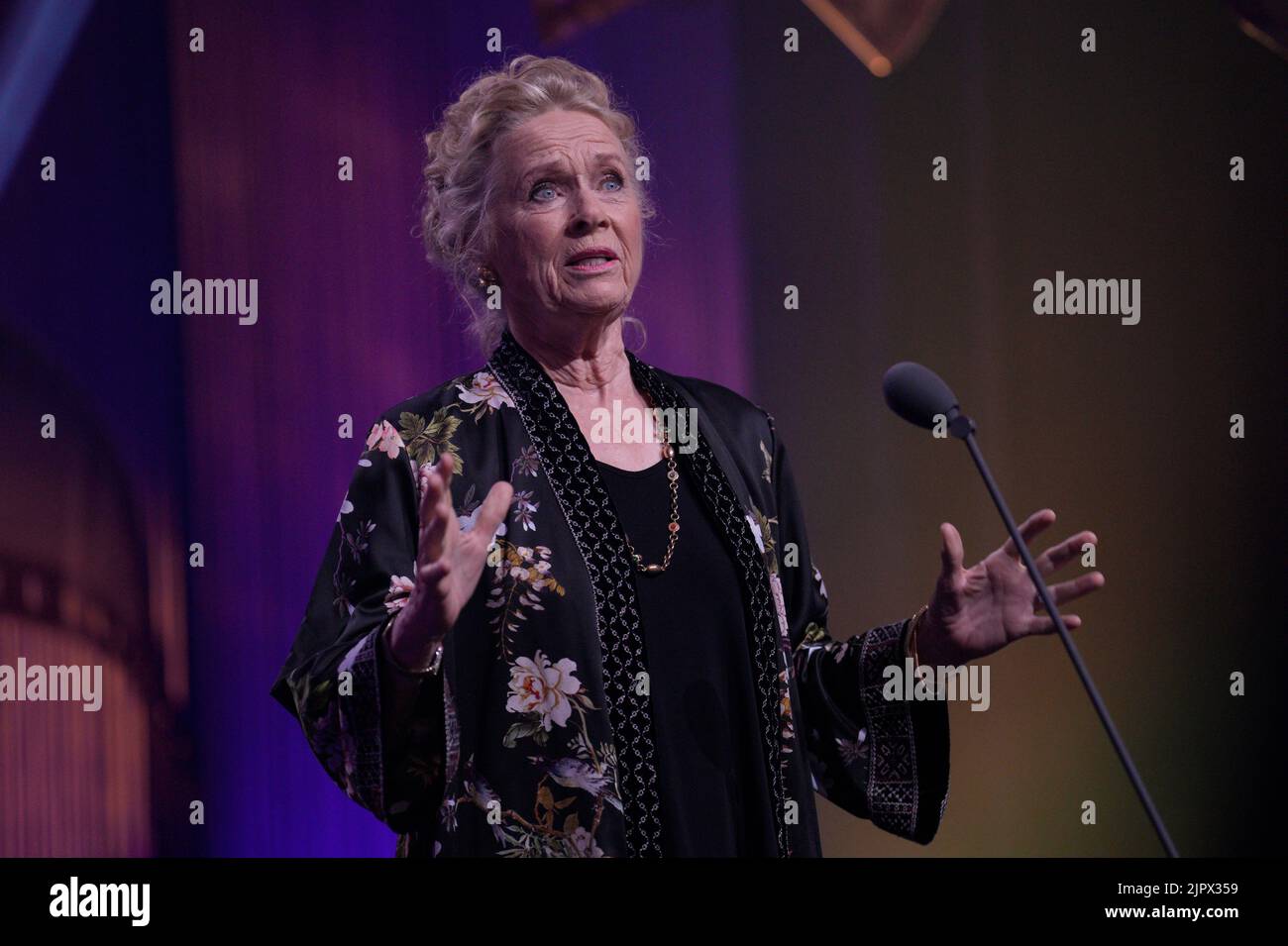 Haugesund 20220820.Liv Ullman during the Amanda award ceremony at ...