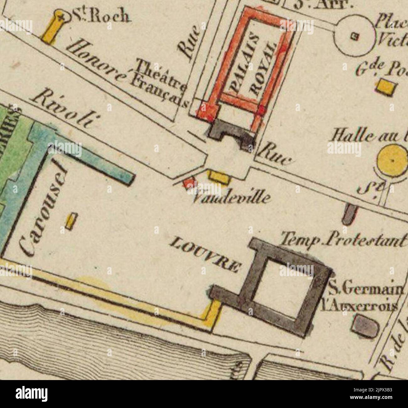 Map of chartres hi-res stock photography and images - Alamy