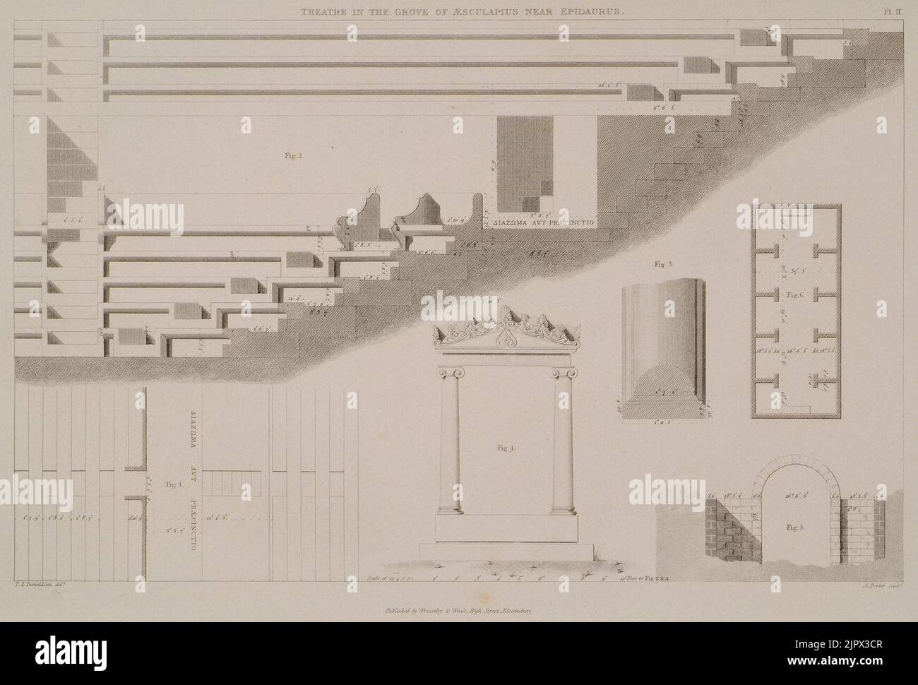 Theatre in the grove of Aesculapius near Epidaurus Fig 1- Plan of the ...