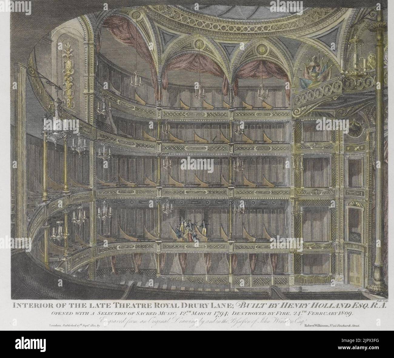 Theatre Royal Drury Lane Interior Stock Photo - Alamy