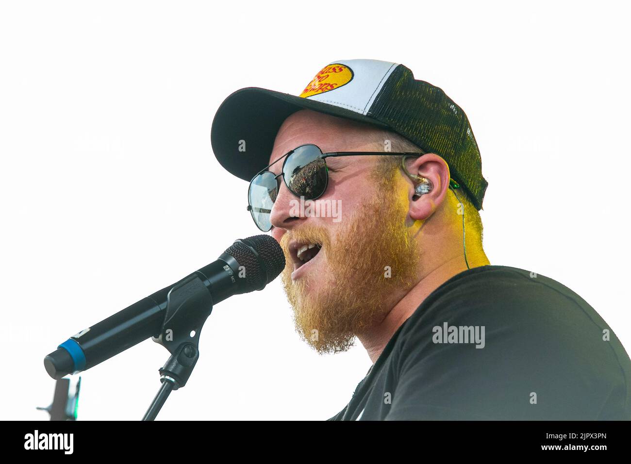 Tyler Joe Miller performs at the Together Again Festival. (Photo by Ron ...