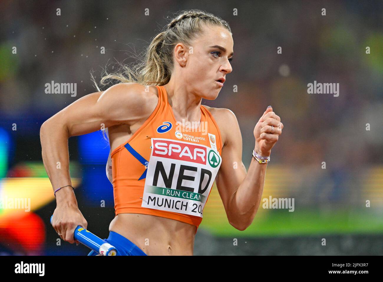 MUNCHEN, GERMANY - AUGUST 20: Lisanne de Witte of the Netherlands ...