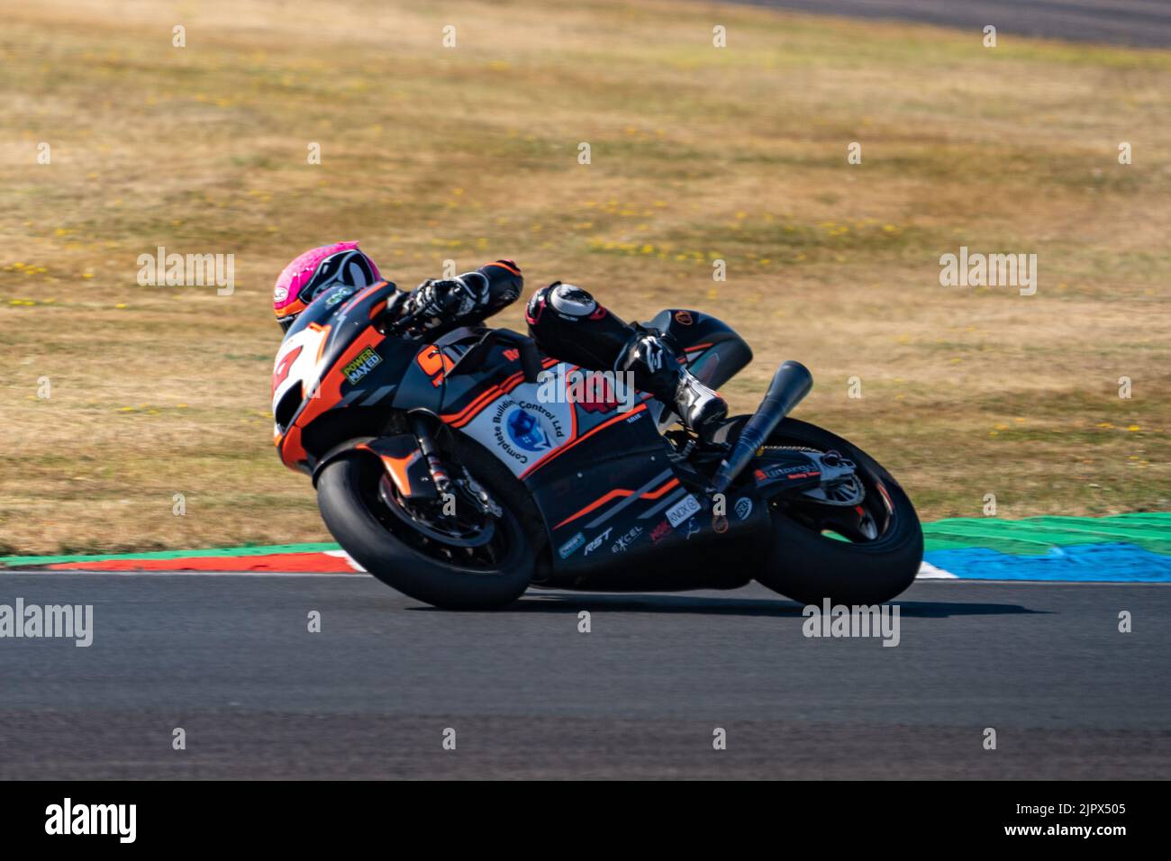 Jake Archer 47 R/S Racing British Super Bikes GP2 Thruxton 2022 Stock ...