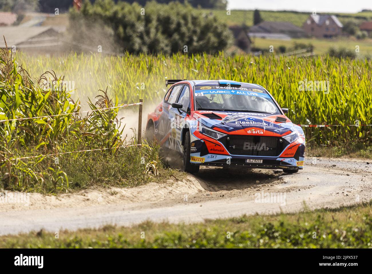 25 MUNSTER Gregoire (lux), LOUKA Louis (bel), Hyundai i20N, action ...