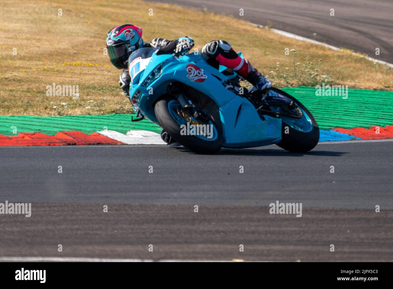 Kyle Smith 11 Dynavolt Triumph British Super Bikes GP2 Thruxton 2022 ...