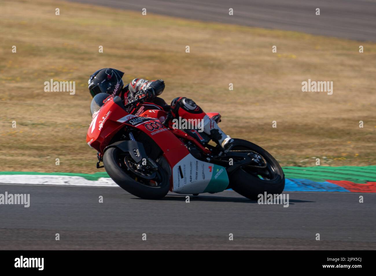 Barry Burrell 7 Kramer British Super Bikes GP2 Thruxton 2022 Stock ...