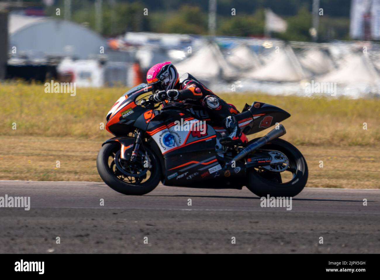 Jake Archer 47 R/S Racing British Super Bikes GP2 Thruxton 2022 Stock ...